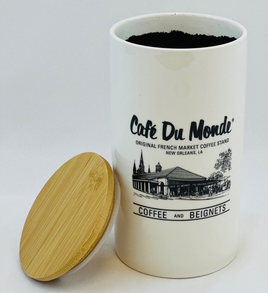 Logo Coffee Container • Cafe Du Monde New Orleans